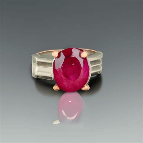 Magical Inscribed Ruby Ring Of King Solomon Watercolor · Creative Fabrica