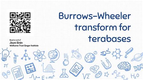 burrows wheeler transform for terabases ppt