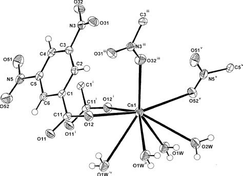 The Molecular Configuration And Atom Numbering Scheme For The Title