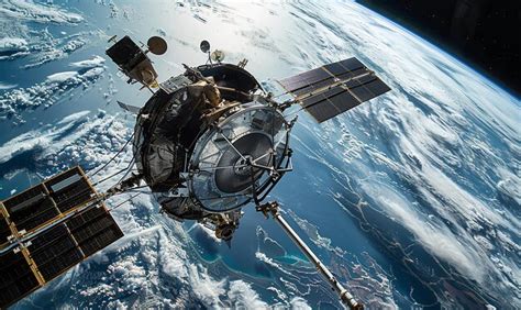 Radar System With Satellite Premium Ai Generated Image