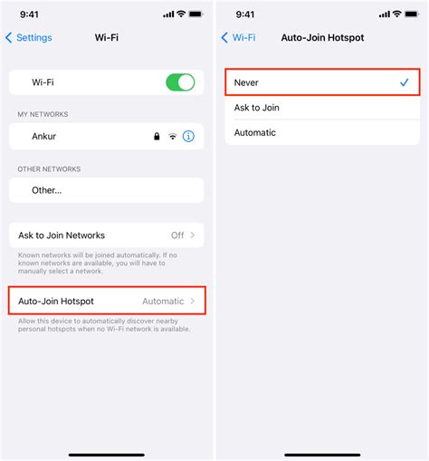 How To Turn Off Auto Join Hotspot On IPhone IPad And Mac