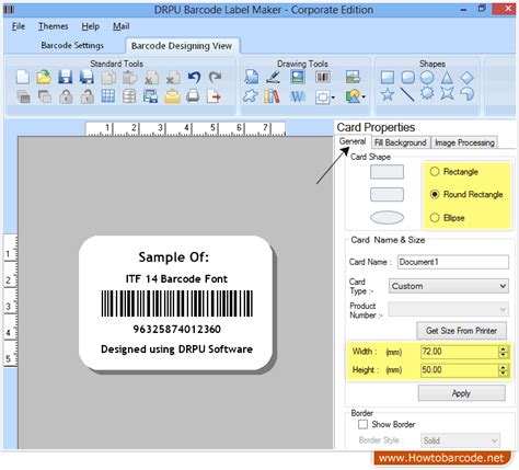 Itf Barcode Linear Font Designed By Drpu Software Howtobarcode