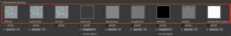 generated textures packing ecosystem and plug ins