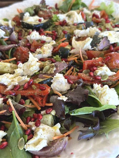 Pesto Roasted Vegetables Caroha