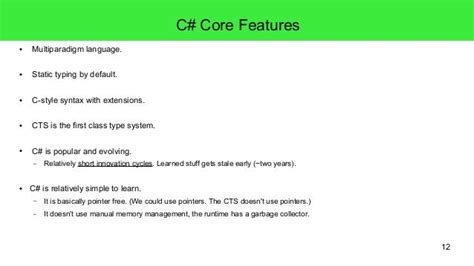2 c sharp introduction basics part i