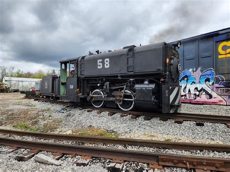 Jandl 58s First Steam Of The Season Rrailpreservation