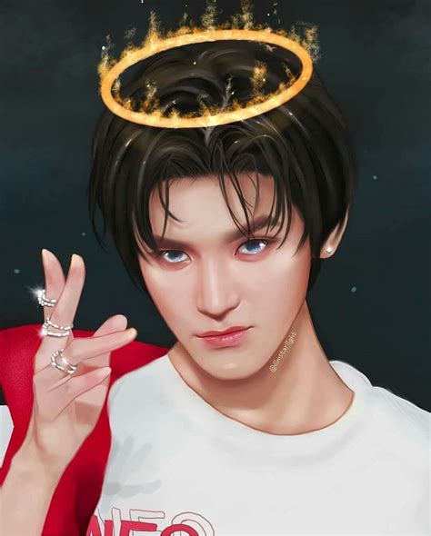 Pin Oleh Putri Setiadhie Di Taeyong Ilustrasi Karakter Ilustrasi
