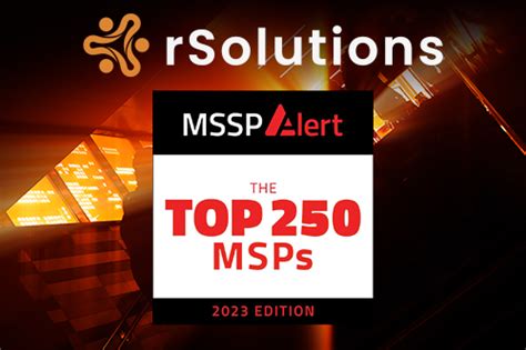 Rsolutions Corporation Recognized On Mssp Alerts Top 250 Mssps List