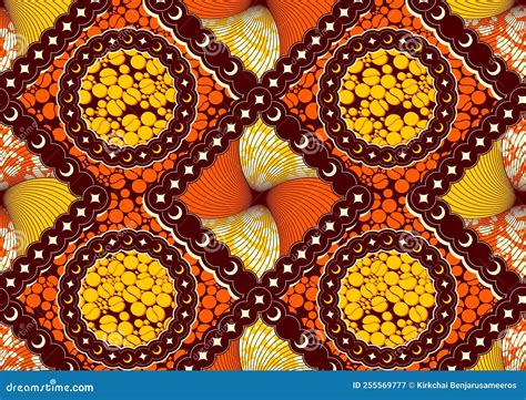 Africa Ethnic Patterns 14 Stock Vector Illustration Of Folk 255569777
