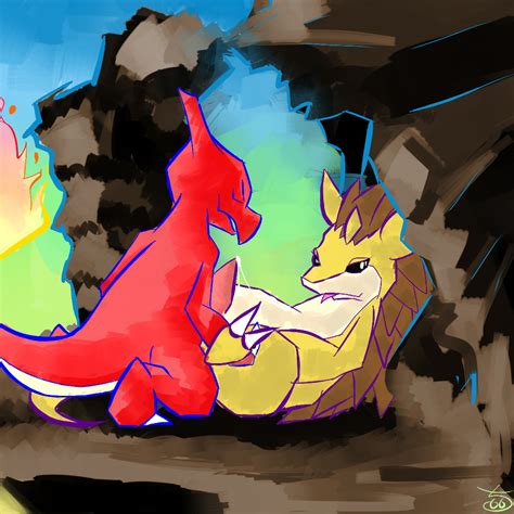 Rule 34 Charmeleon Cliff Closed Eyes Cum Cum On Self Furry Furry Only