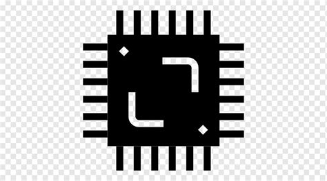 Integrated Circuits And Chips Central Processing Unit Computer Icons