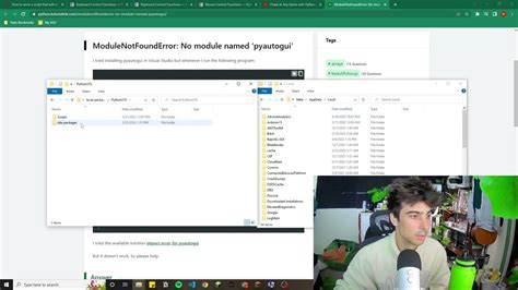 pyautogui fix modulenotfounderror no module named pyautogui youtube