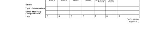 Ocf 2 Form ≡ Fill Out Printable Pdf Forms Online