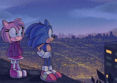 “nice View” By Lemon Eyebrows On Twitter Sonicthehedgehog