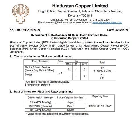 Hcl Medical Officer Recruitment 2024 All Exam Review