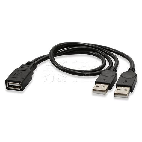 免運到家~ 雙usb公對母公對母轉接數據線帶輔助供電放大usb20車用延長線 蝦皮購物