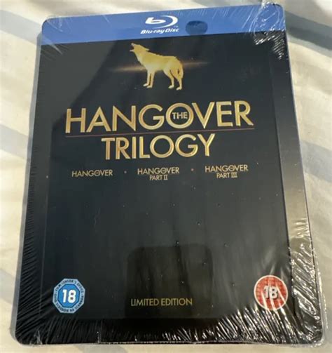 The Hangover Trilogy Blu Ray Steelbook Oop Rare New And Sealed Limited