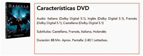Drácula La Leyenda Jamás Contada A La Venta En Dvd Y Blu Ray El 27 De