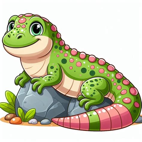 Ilustración De Dibujos Animados Del Oso Pardo Vectorial Vector Premium