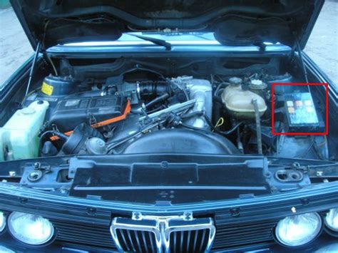 Предохранители и реле BMW 5 E28, схема и описание