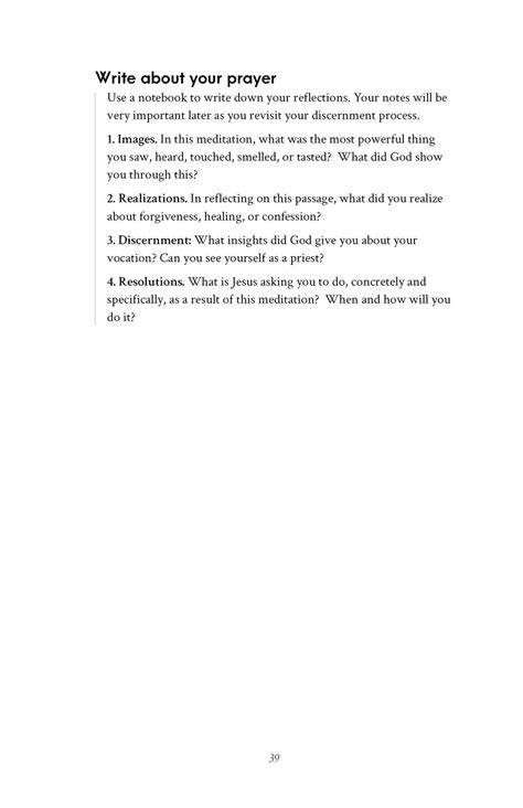 Nine Holy Hours To Discern The Priesthood Vianney Vocations