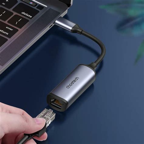 Мережевий адаптер Choetech Hub R02 Usb C To Rj45 2 5gbps купити в