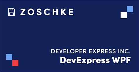 Devexpress Wpf Produkte Zoschke