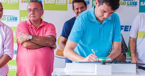Fernando Braide acompanha início das obras do Programa Asfalto Novo no