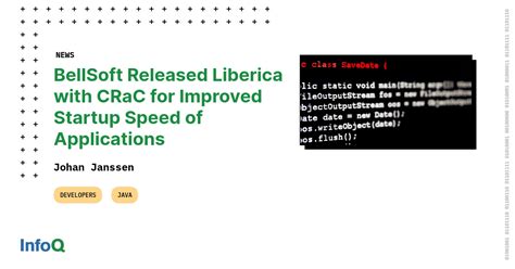 Bellsoft Released Liberica With Crac For Improved Startup Speed Of