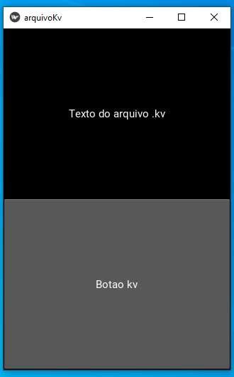 App em Kivy Três Modos de Usar a Kv Language Linguagem Python Textos
