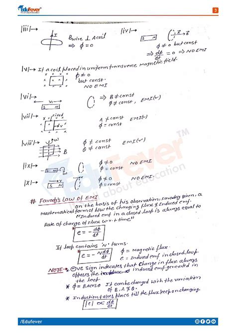 Emi Physics Handwritten Notes Pdf
