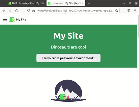 Azure Static Web Apps Named Preview Environments With Azure Devops