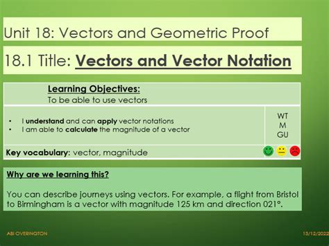 Gcse Vectors And Geometric Proof Teaching Resources