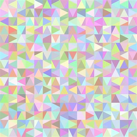 Premium Vector Seamless Pattern Mosaic Structure Of Triangles