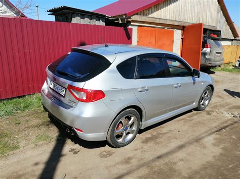14. Тонировка задней полусферы — Subaru Impreza WRX (GH/GE/GV/GR), 2,5 ...