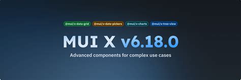 Mui X V6180 以及下一个主要版本之前的最新功能 Mui Mui 组件库