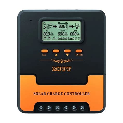 12V 24V Auto MPPT Solar Charge Controller 10A 20A 30A 40A 50A 60A Smart