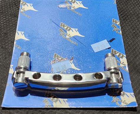 Wd 4 String Bass Stop Tailpiece Chrome Reverb