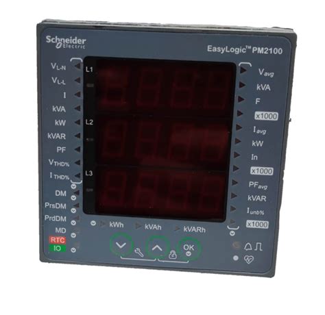 Power Meter METSEPM Easy Logic Schneider PM V Single Phase Metering Lazada PH