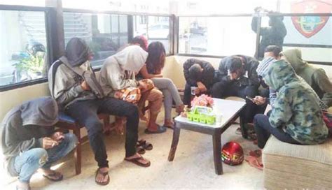 NUSABALI 15 ABG Digelandang Ke Kantor Polisi