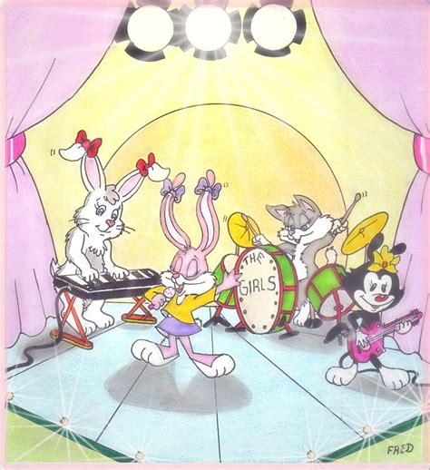 The Big Imageboard Tbib Animaniacs Anthro Babs Bunny Band Beehonie