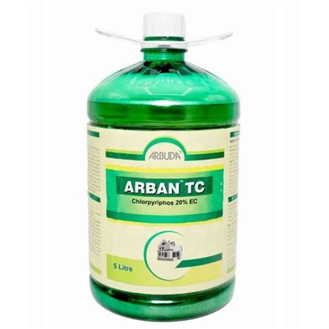 Arbuda Chlorpyriphos 20 Ec Insecticide Arban 5 Liters At ₹ 360litre