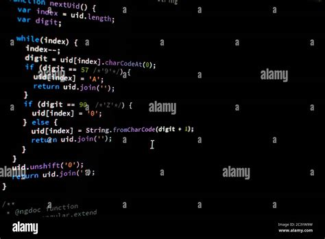 Coding Software While Loop In Software Coded On Black Screen Software