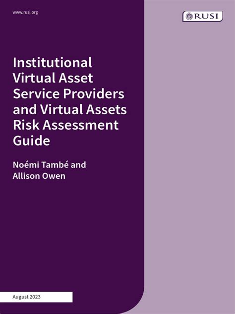 Institutional Vasp And Va Risk Assessment Guide Pdf