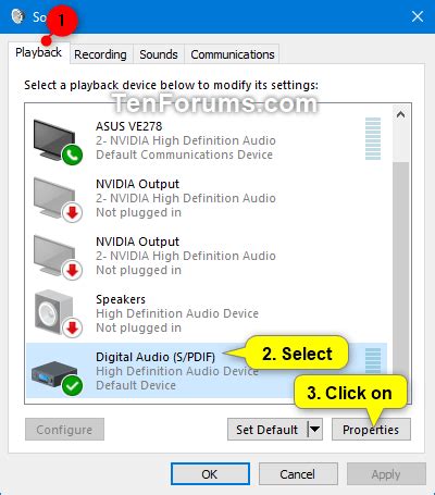 Rename Sound Input Or Output Device In Windows 10 Tutorials