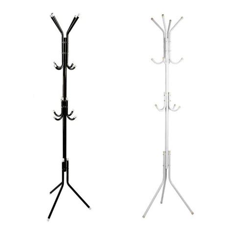 Standing Clothes Hanger 12 Hooks Assorted Colors