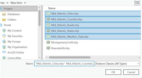 chapter 5 adding shapefiles to a project s geodatabase remote sensing with arcgis pro second