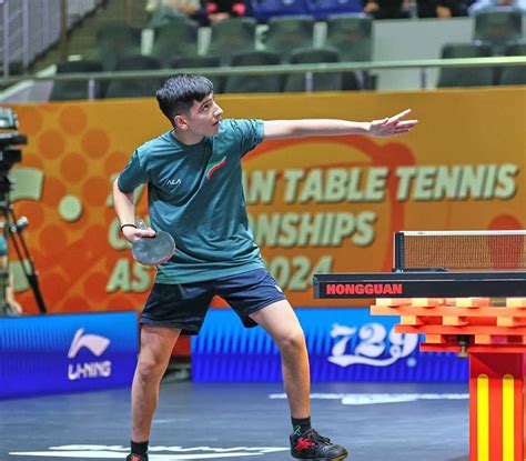 نابغه تنیس روی میز ایران به نیمه نهایی مسابقات تونس رسید طرفداری