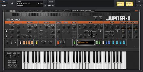 Roland JUPITER 8 80S Polysynth Software Synthesizer Virtual Full