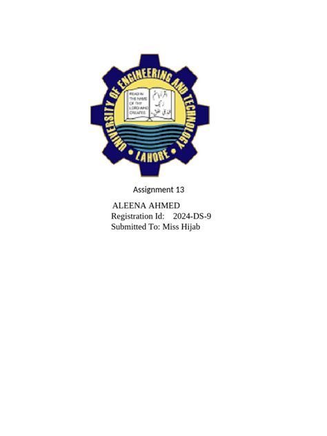 Assignment 13 Aict Pdf Websites World Wide Web